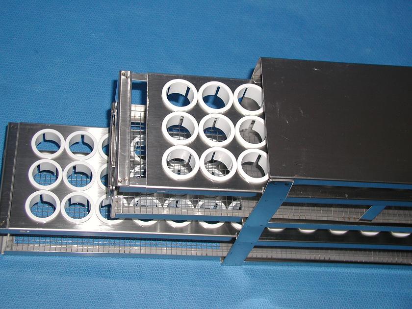 Upright Freezer Drawer Racks for Blood Sample Tubes | Blood | Drawer ...