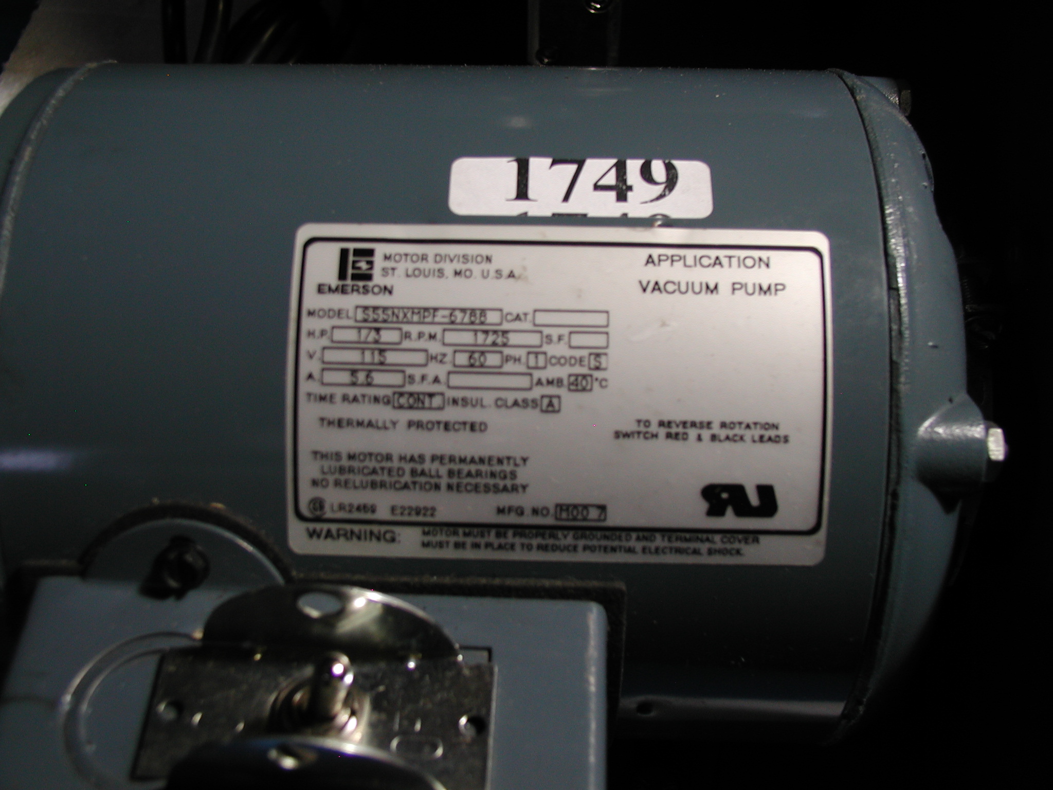 Wilch 1400 Vacuum Pump | Pump | Two Stage | Vacuum - Mazian Lab Equip