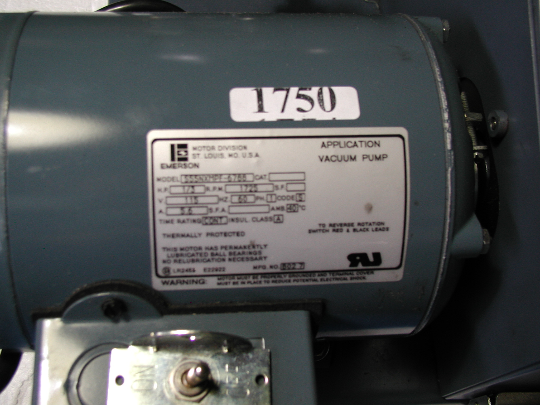 Wilch 1400 Vacuum Pump | Pump | Two Stage | Vacuum - Mazian Lab Equip