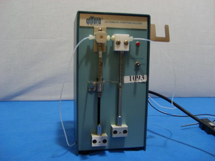 Gilford Automatic Pipetteter / Diluter | Infusion | Pipette | Syringe ...