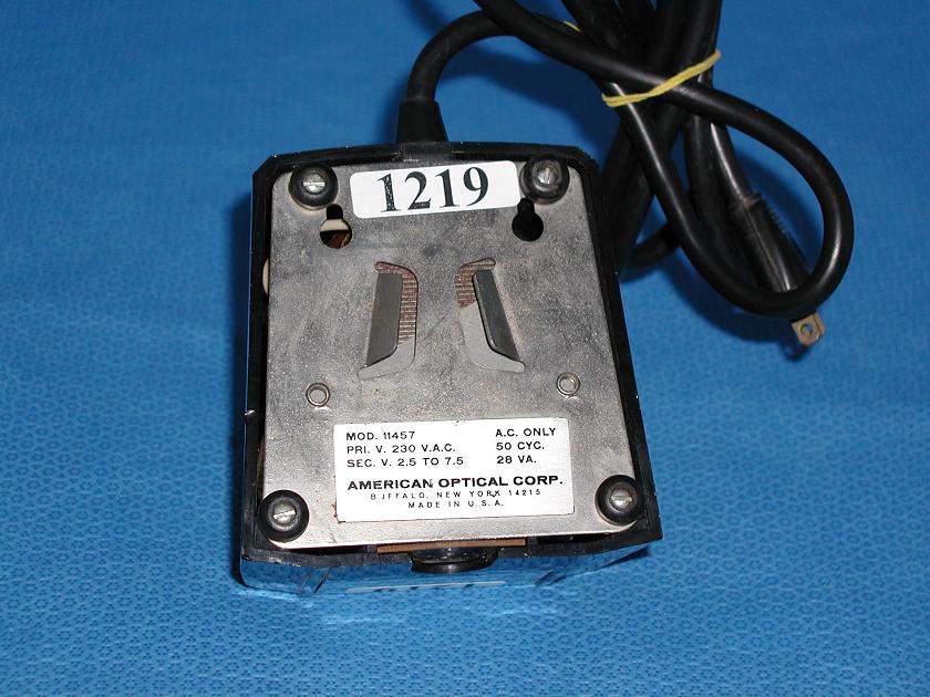 American Optical Microscope Light Transformer | Light | Microscope ...